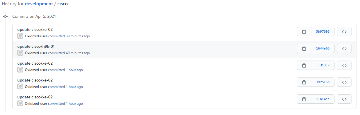 Cisco Device Backup With Oxidized | cznolan